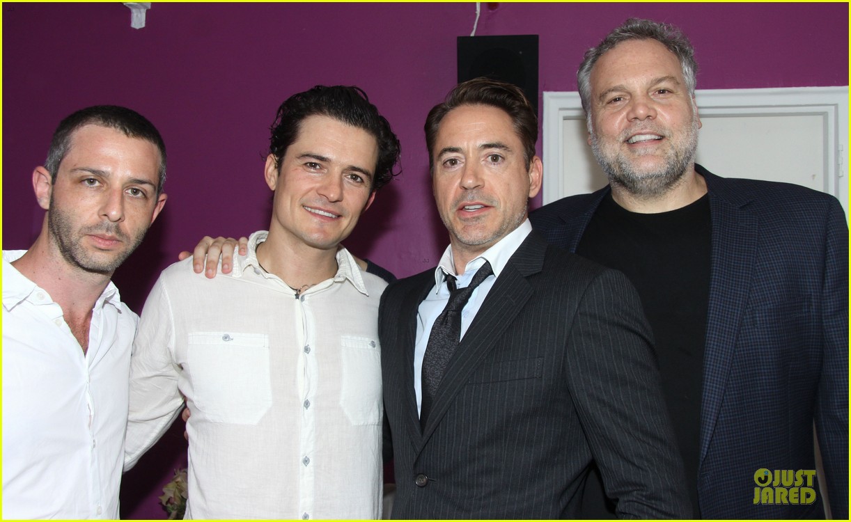 Orlando Bloom & Robert Downey Jr.: Backstage at 'Romeo & Juliet ...