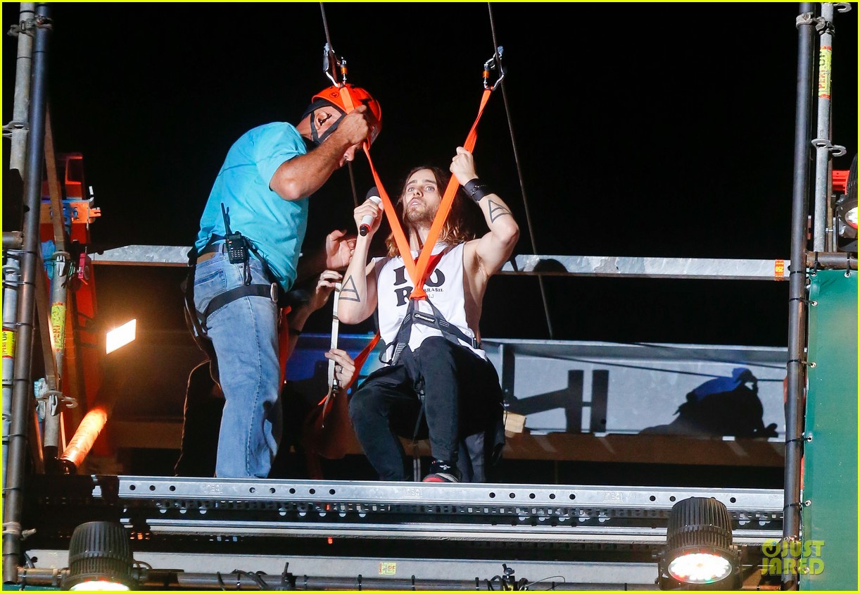 Jared Leto: Rock in Rio Performance with Thirty Seconds to Mars!: Photo ...