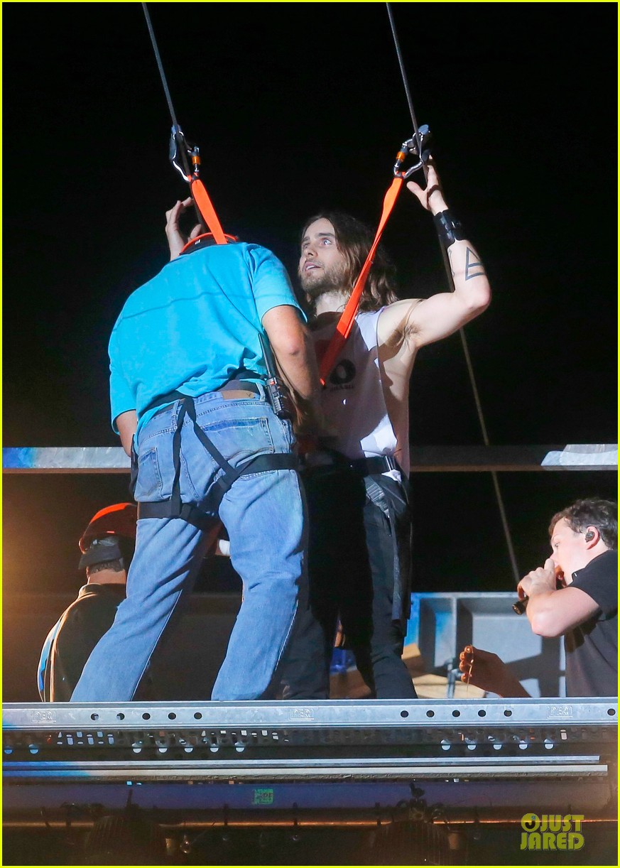 Jared Leto: Rock in Rio Performance with Thirty Seconds to Mars!: Photo ...