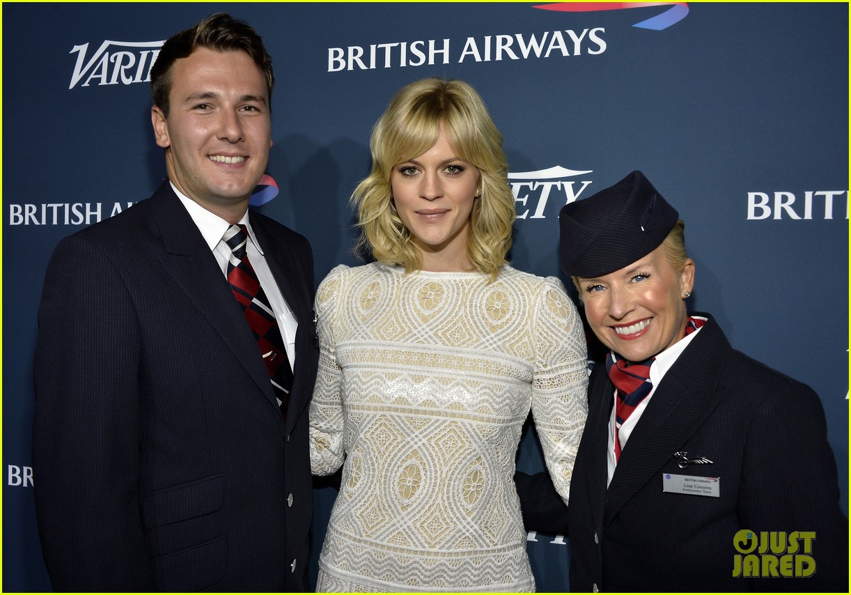 Stephen Moyer & Suki Waterhouse: British Airways 'Variety' Celebration ...