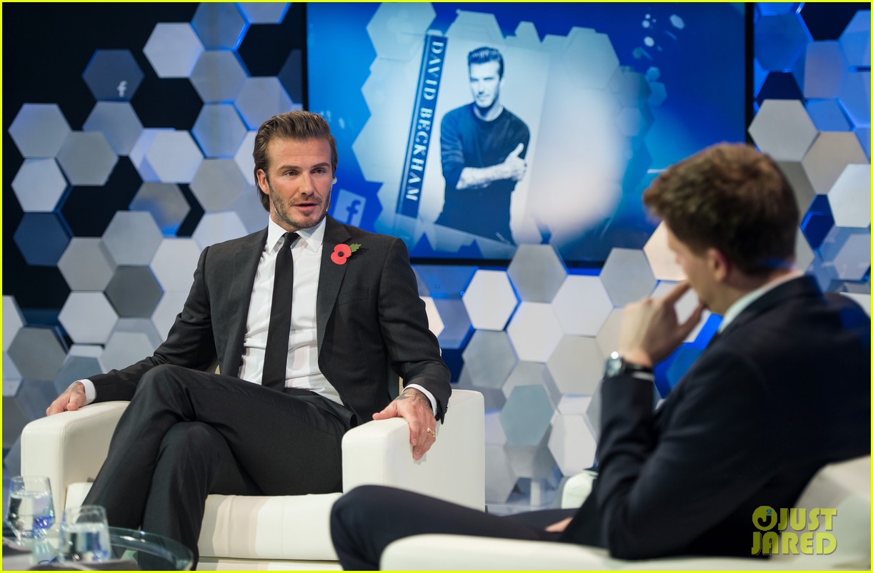 David Beckham: Facebook's Digital Signature Event!: Photo 2982951 ...