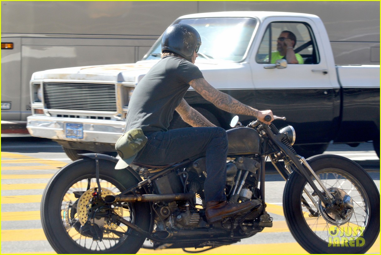 David Beckham Rides Motorycle in Beverly Hills All Week!: Photo 2975312 ...