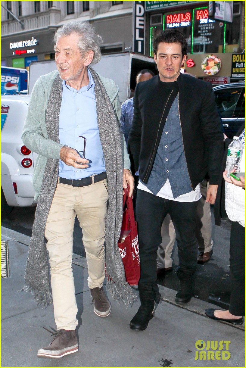Orlando Bloom & Ian McKellen Promote 'Hobbit' on 'Today'!: Photo ...
