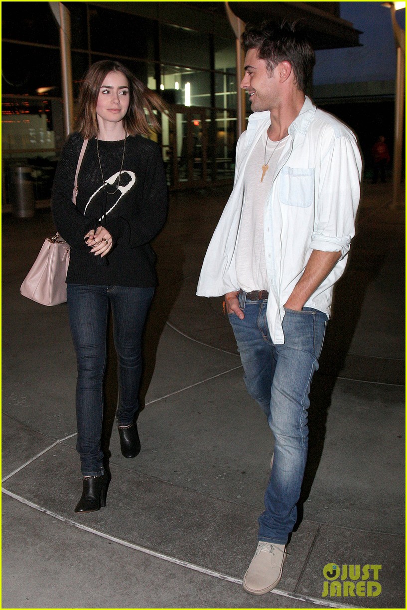 Zac Efron & Lily Collins: Movie Night Out in Hollywood!: Photo 2971464 | Lily Collins, Zac Efron ...