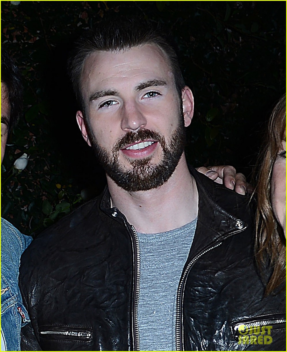Chris Evans & Christa B. Allen: Skivvies Fashion Launch!: Photo 2965852 ...