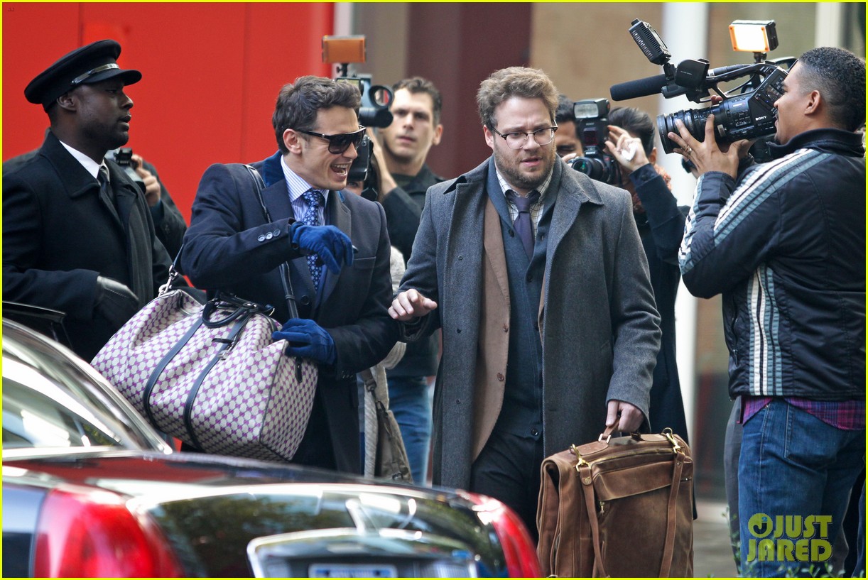 James Franco: Book Signing After 'The Interview' NYC Filming!: Photo ...