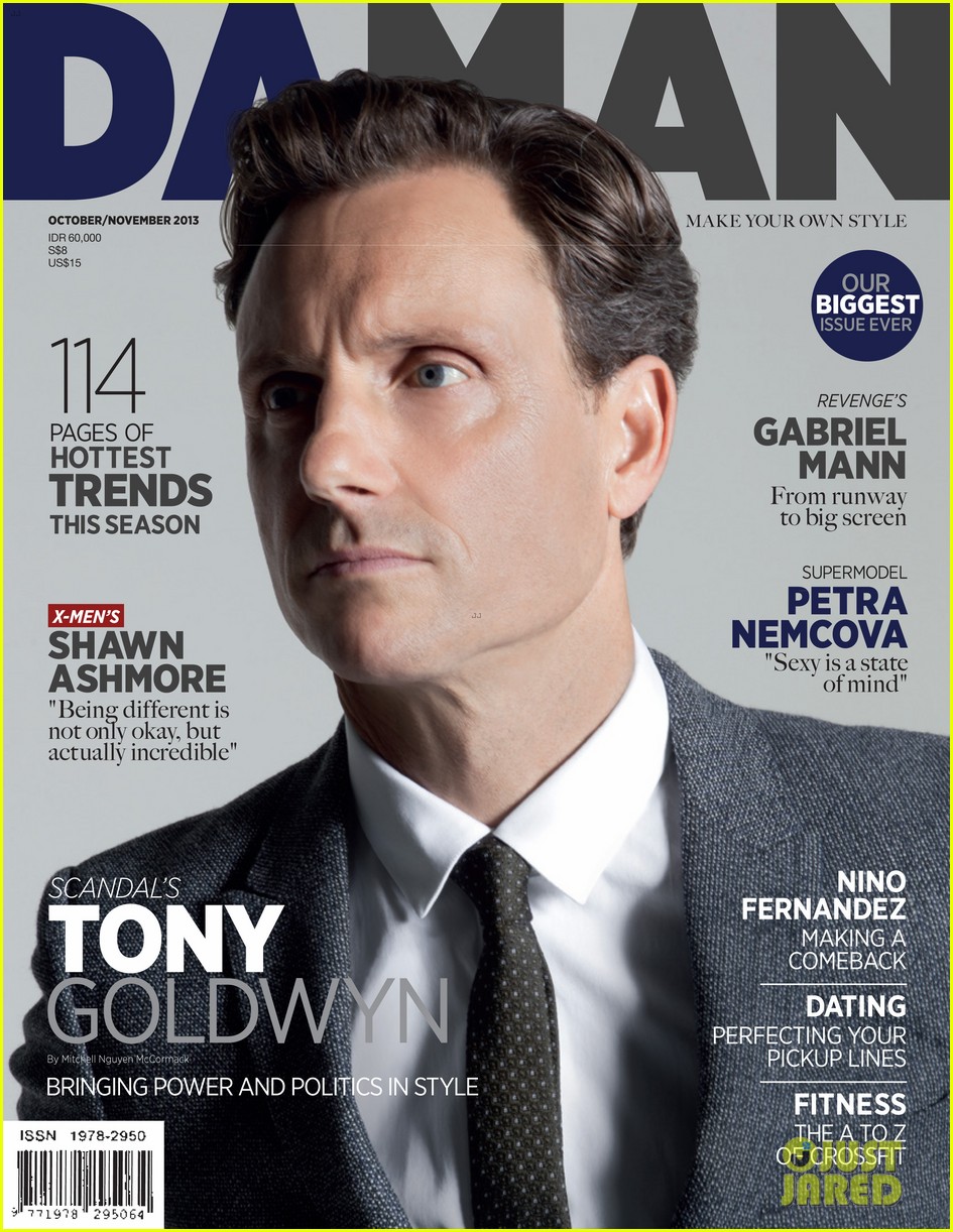 Scandal's Tony Goldwyn Covers 'Da Man' Oct/Nov 2013: Photo 2964726 ...