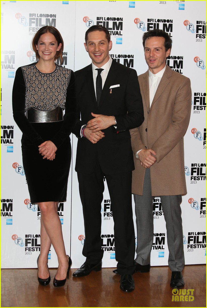 Tom Hardy & Charlotte Riley: 'Locke' BFI Film Fest Screening!: Photo ...