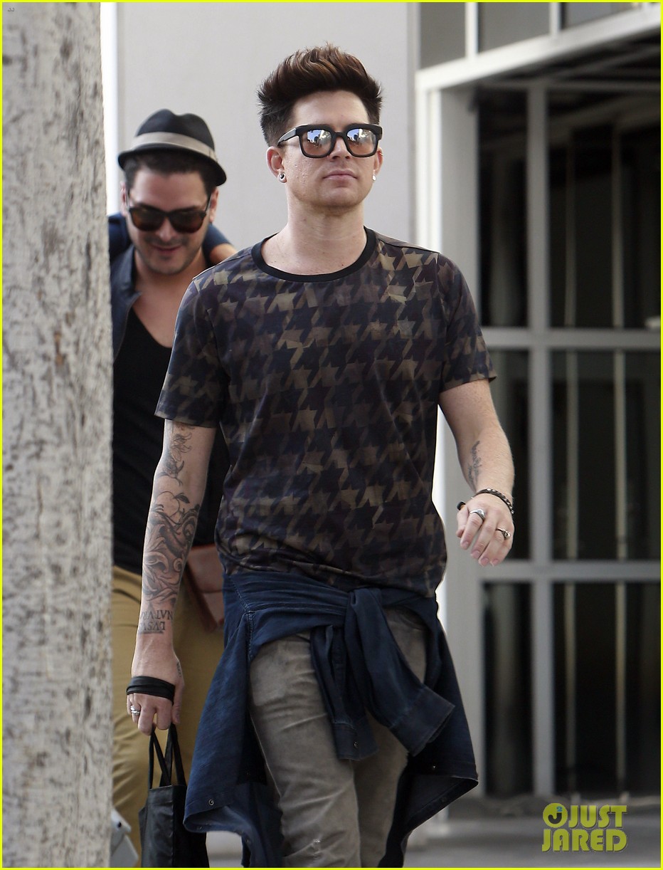 Adam Lambert: Beverly Hills Shopper with Markus Molinari!: Photo ...
