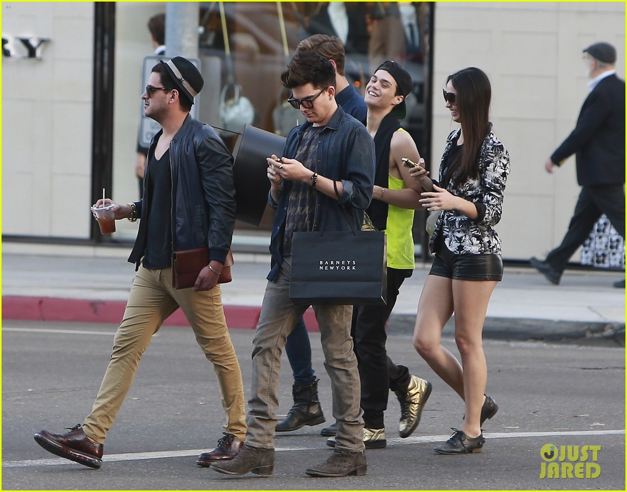 Adam Lambert: Beverly Hills Shopper with Markus Molinari!: Photo ...