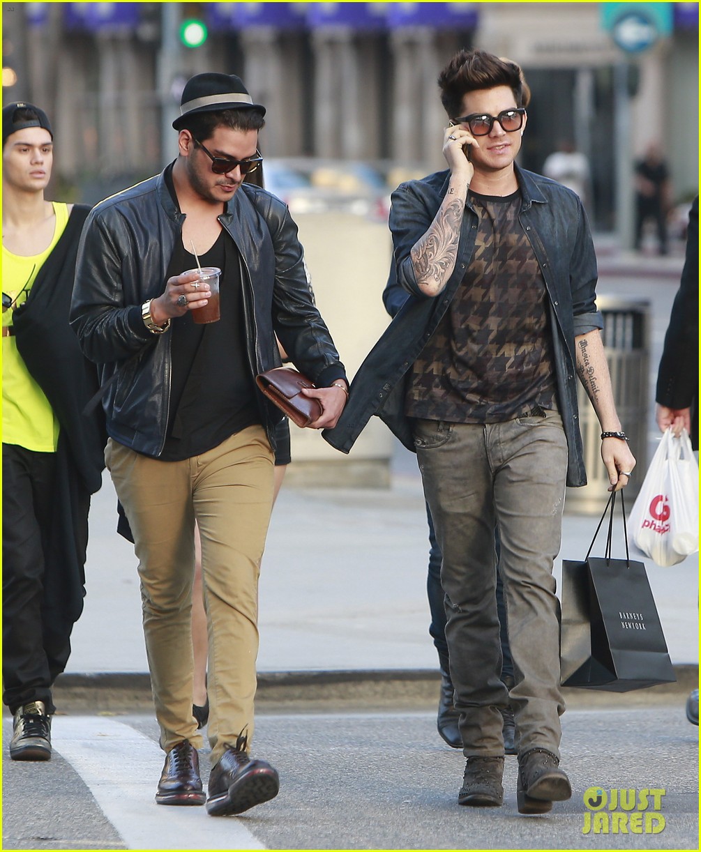Adam Lambert: Beverly Hills Shopper with Markus Molinari!: Photo ...