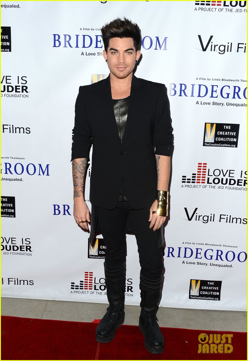 Adam Lambert & Nikki Reed: 'Bridegroom' Premiere!: Photo 2972821 | Adam ...