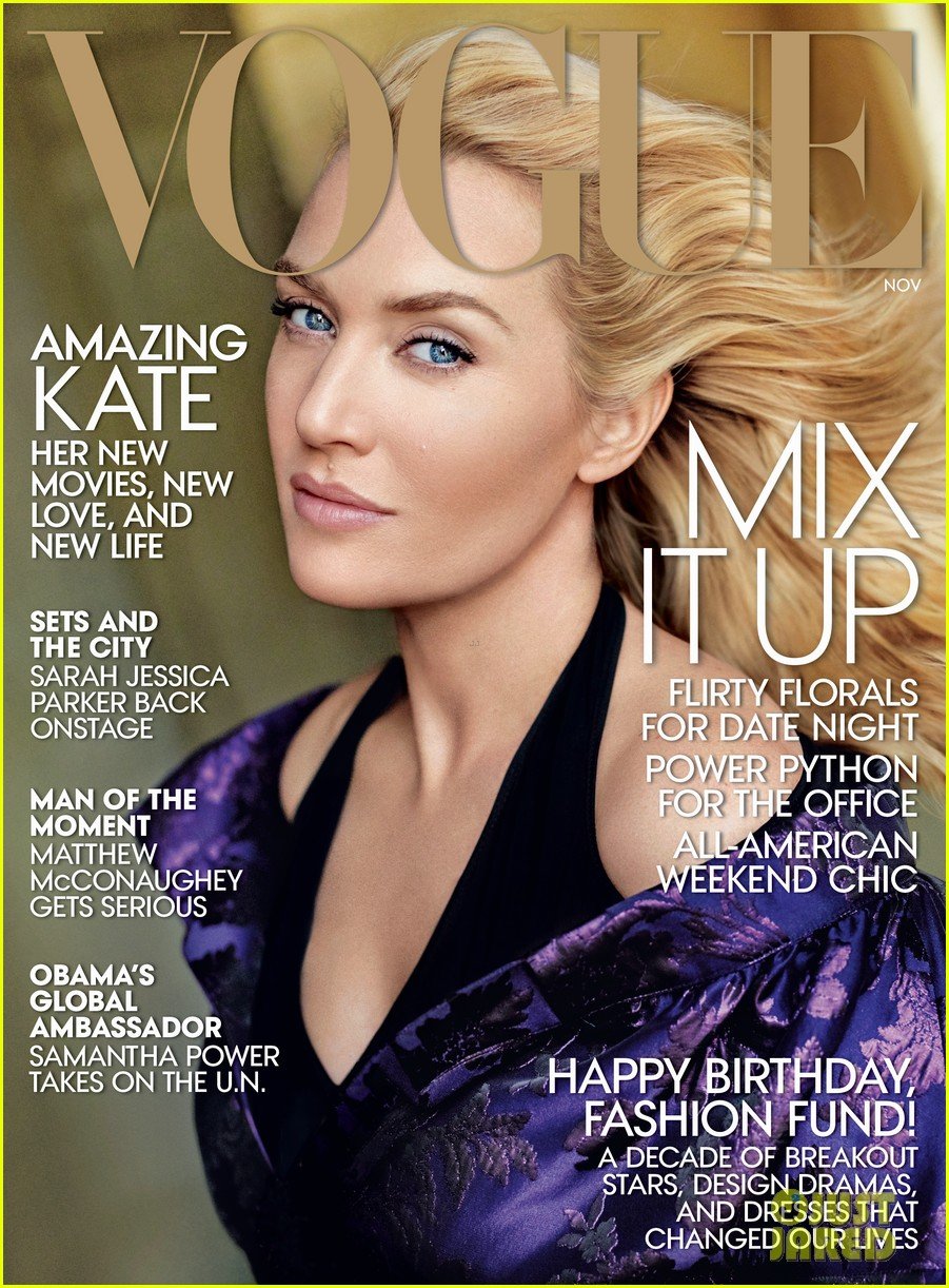 Kate Winslet Covers 'Vogue' November 2013: Photo 2972397 | Kate Winslet ...