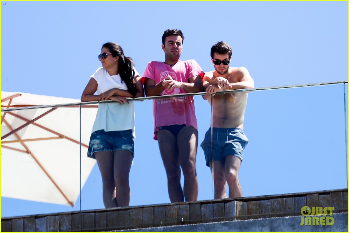 Josh Bowman: Shirtless in Brazil, 'John John' Store Opening!: Photo ...