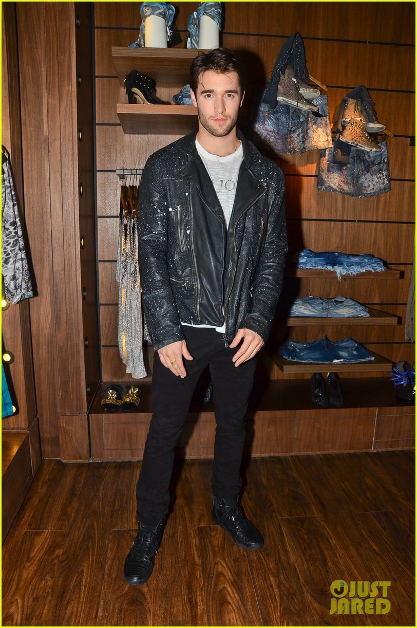 Josh Bowman: Shirtless in Brazil, 'John John' Store Opening!: Photo ...
