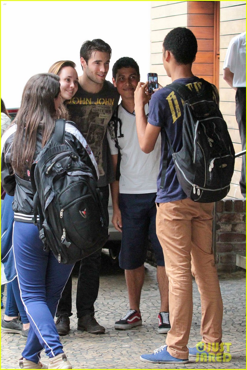 Josh Bowman: Shirtless in Brazil, 'John John' Store Opening!: Photo ...