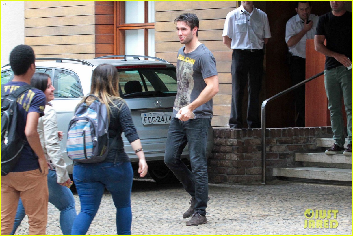 Josh Bowman: Shirtless in Brazil, 'John John' Store Opening!: Photo ...
