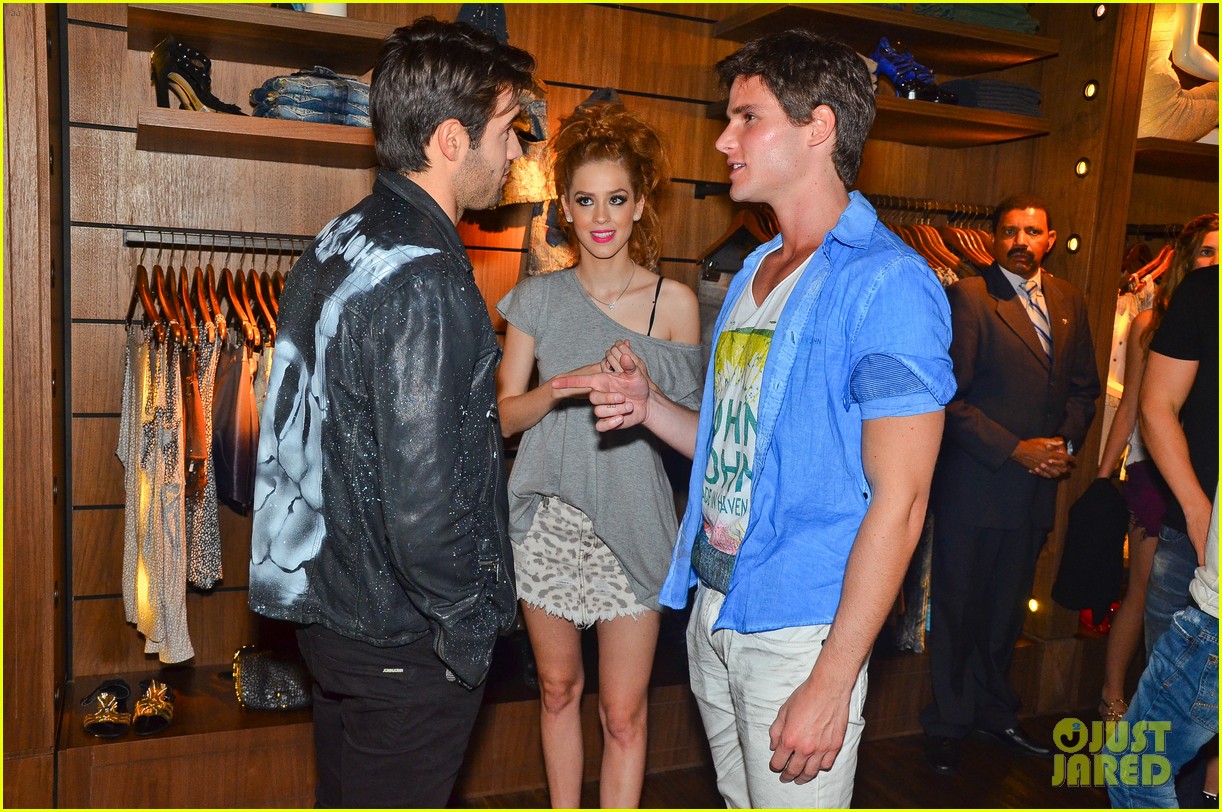 Josh Bowman: Shirtless in Brazil, 'John John' Store Opening!: Photo ...