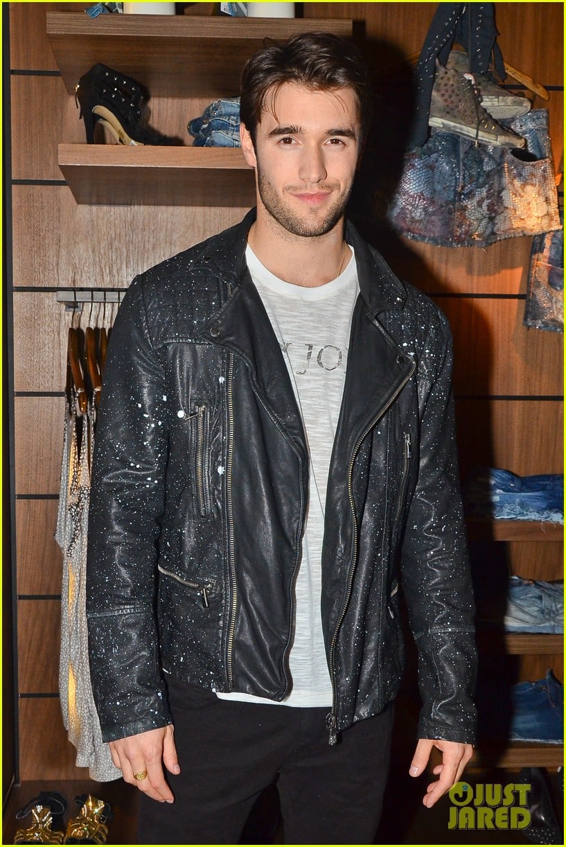 Josh Bowman: Shirtless in Brazil, 'John John' Store Opening!: Photo ...