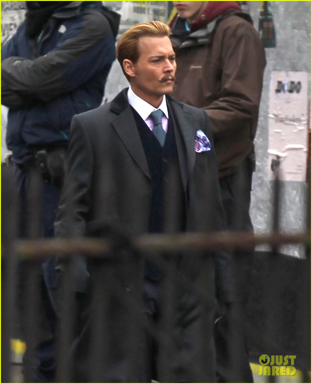 Johnny Depp Begins Filming 'Mortdecai' in London!: Photo 2990243 ...