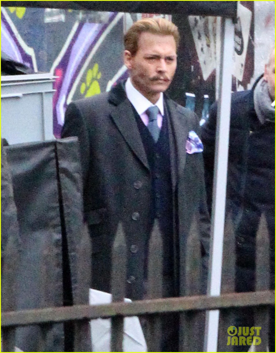 Johnny Depp Begins Filming 'Mortdecai' in London!: Photo 2990244 ...