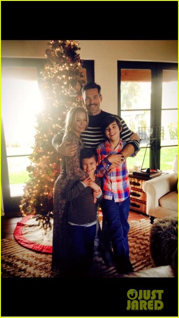 LeAnn Rimes: Thanksgiving Family Photo with Eddie Cibrian & Kids Mason ...