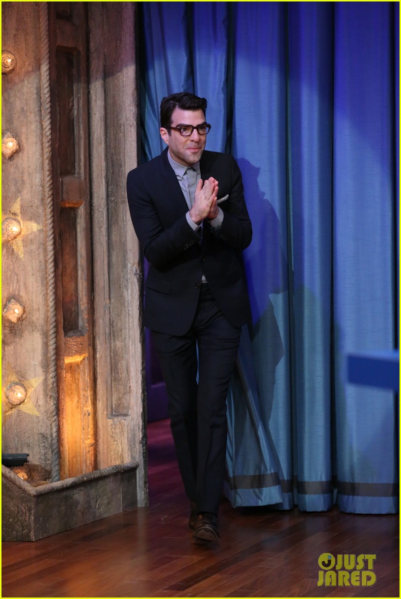 Zachary Quinto & Lucy Liu Play Catchphrase on 'Jimmy Fallon'!: Photo ...