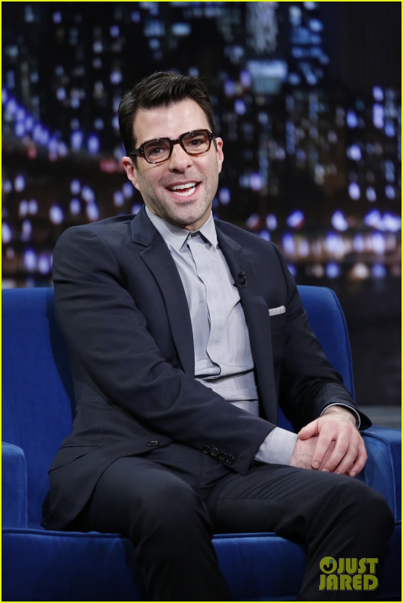 Zachary Quinto & Lucy Liu Play Catchphrase on 'Jimmy Fallon'!: Photo 2986966 | Giada De ...