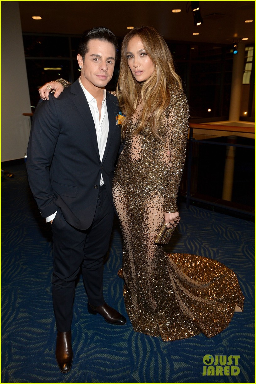 Jennifer Lopez: AMAs 2013 with Casper Smart!: Photo 2999693 | Casper ...