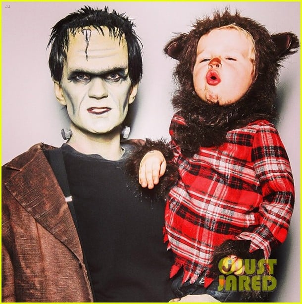 Neil Patrick Harris' Family Halloween Photo 2013 - Monsters!: Photo ...