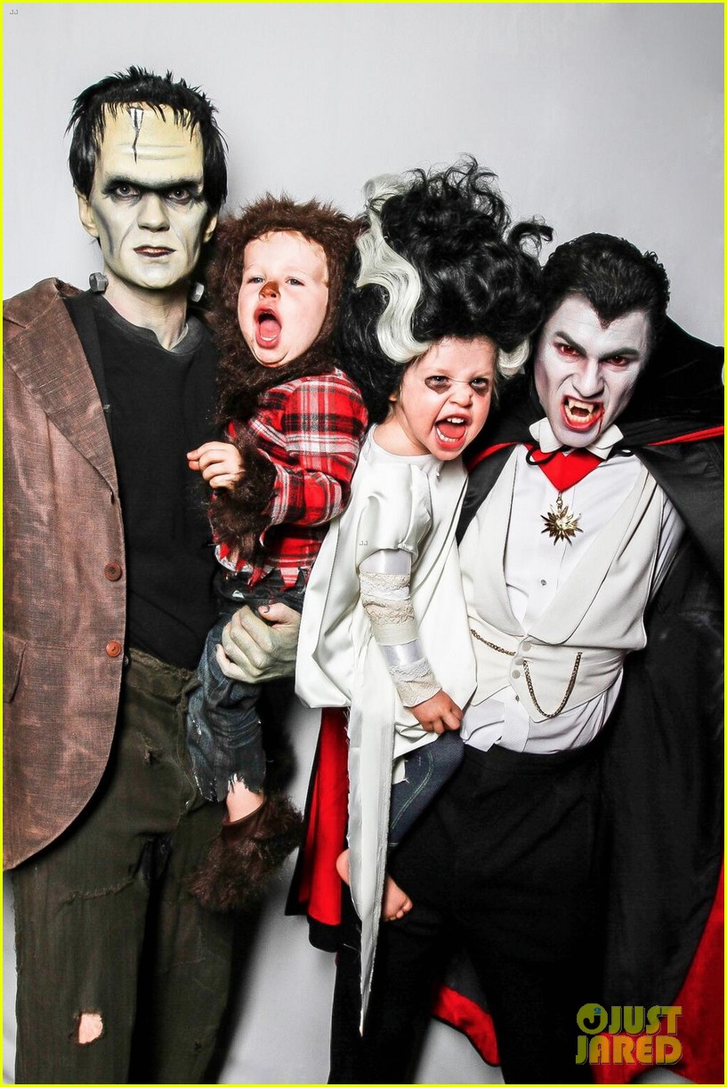 Neil Patrick Harris' Family Halloween Photo 2013 - Monsters!: Photo ...