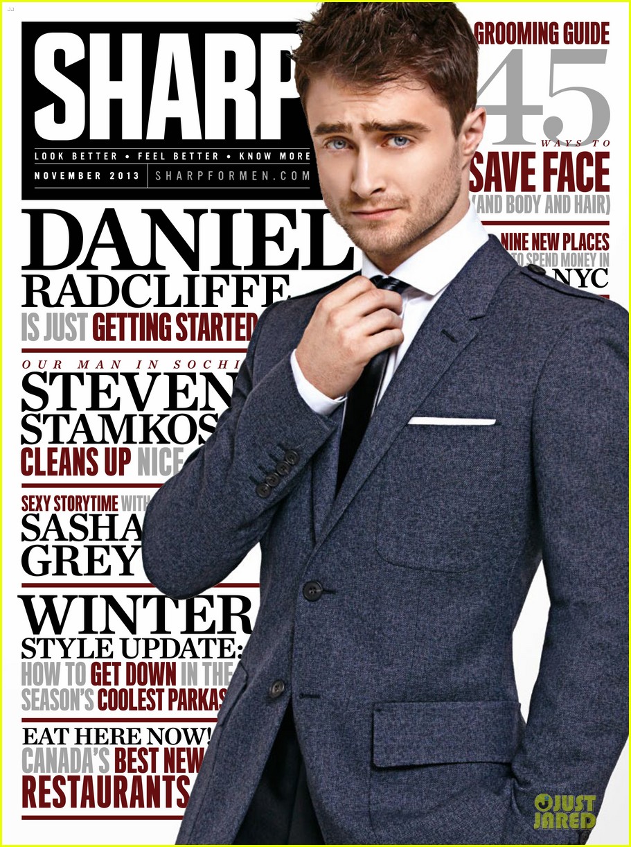Daniel Radcliffe Covers 'Sharp' Magazine November 2013: Photo 2984905 ...