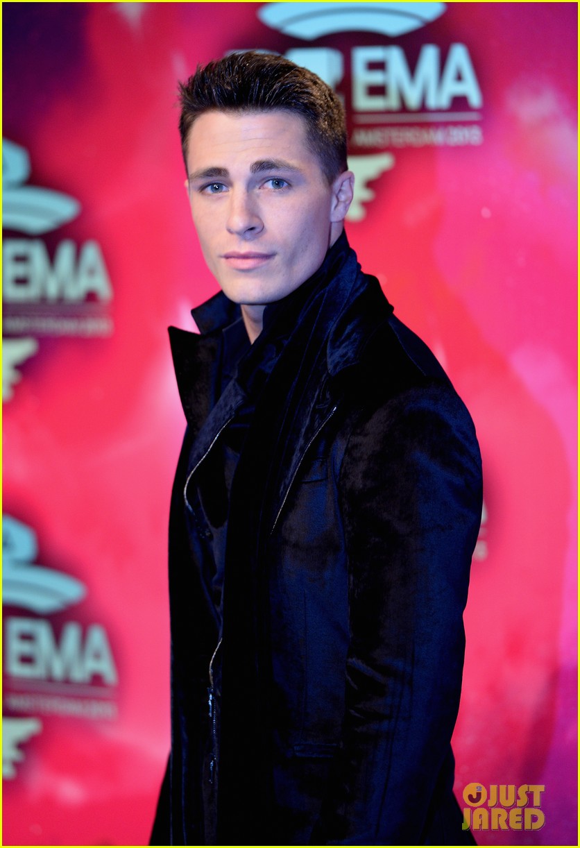 Louise Roe & Colton Haynes - MTV EMA 2013 Red Carpet : Photo 2989947 ...