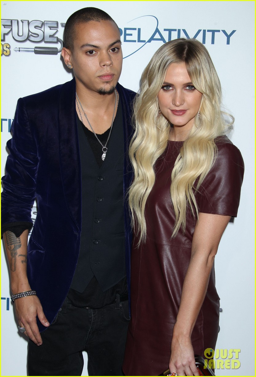 Ashlee Simpson & Evan Ross: Rock Legends Launch Party!: Photo 2991557 ...