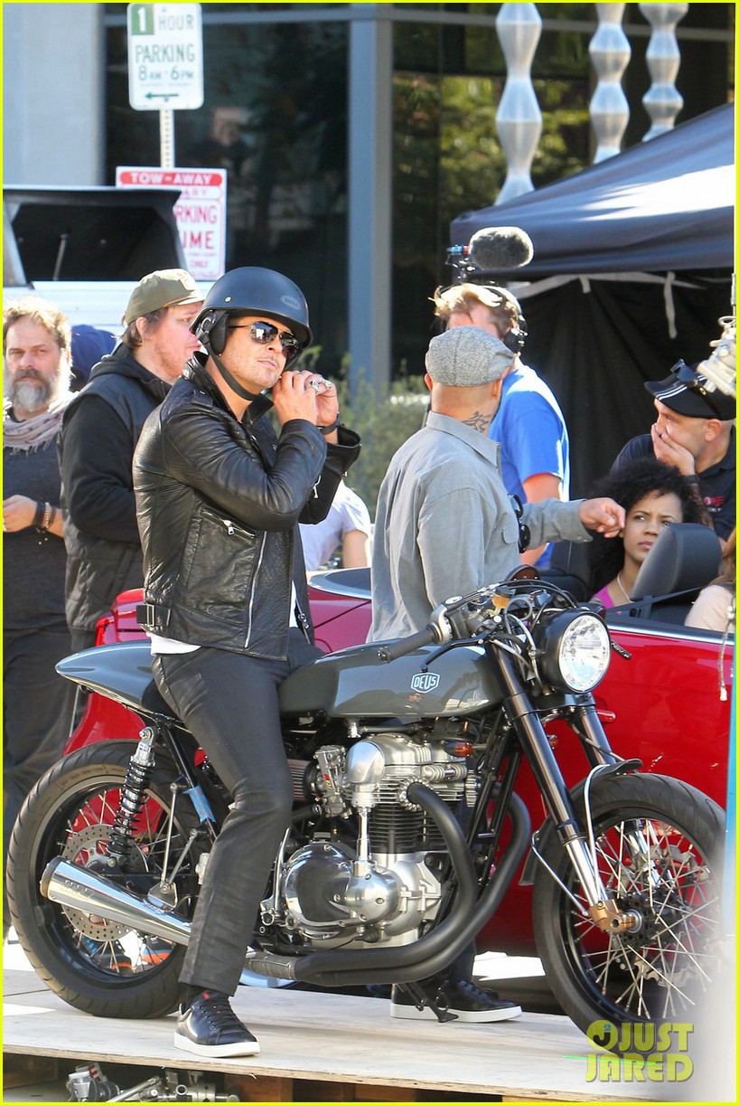 Robin Thicke: Biker Boy for New Music Video Shoot!: Photo 2993081 ...
