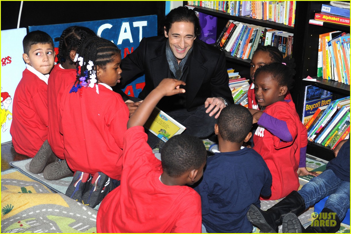 Adrien Brody: Action Center's Post-Sandy Holiday Party!: Photo 3015821 ...