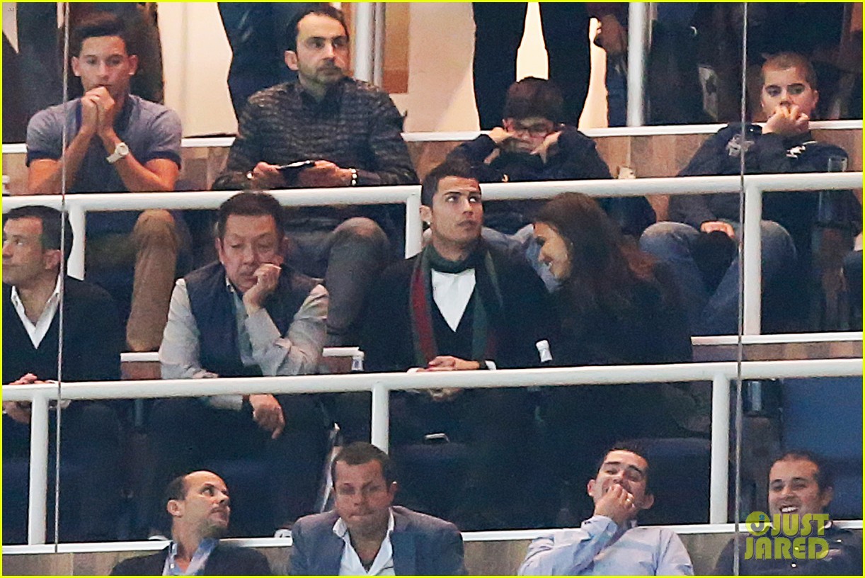 Cristiano Ronaldo & Irina Shayk: Real Madrid Spectators: Photo 3003245 ...