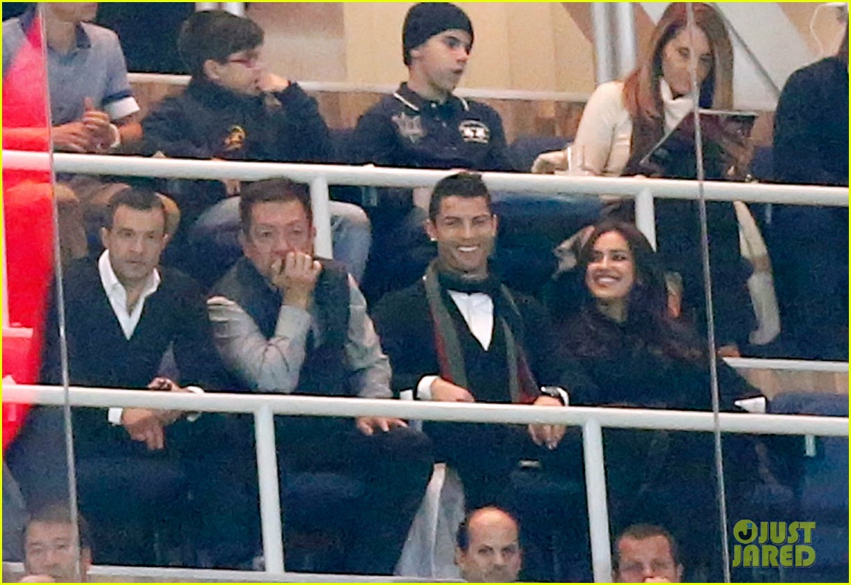Cristiano Ronaldo & Irina Shayk: Real Madrid Spectators: Photo 3003249 ...