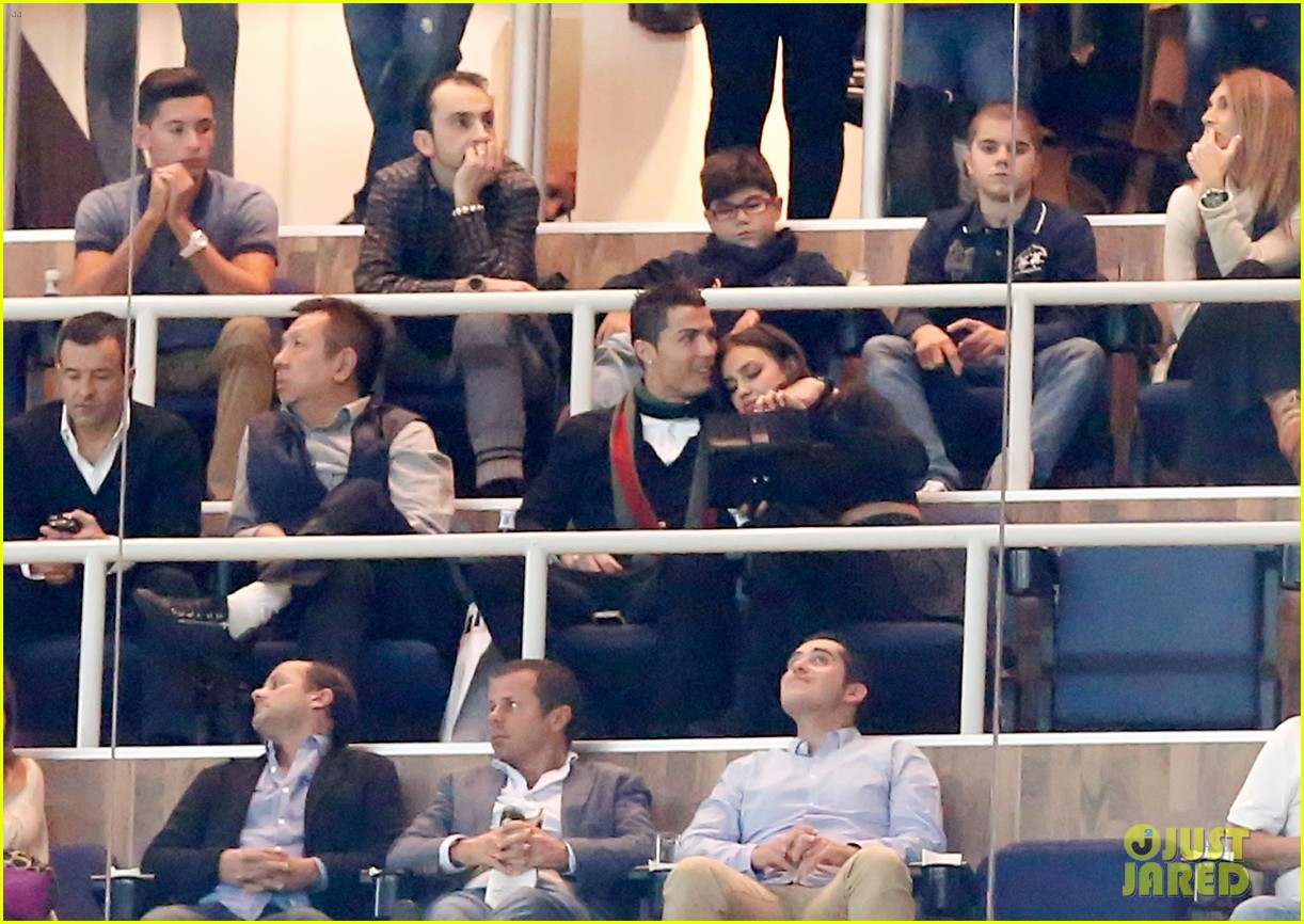 Cristiano Ronaldo & Irina Shayk: Real Madrid Spectators: Photo 3003251 ...