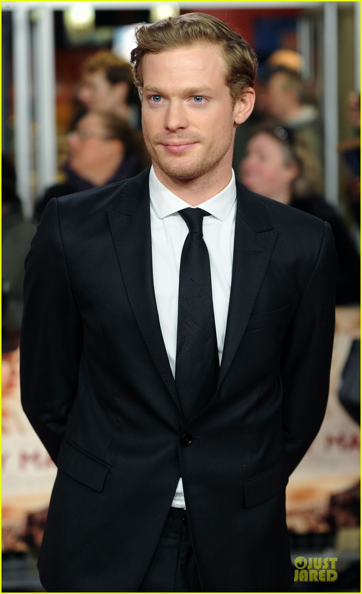 Colin Firth & Jeremy Irvine: 'Railway Man' London Premiere!: Photo ...