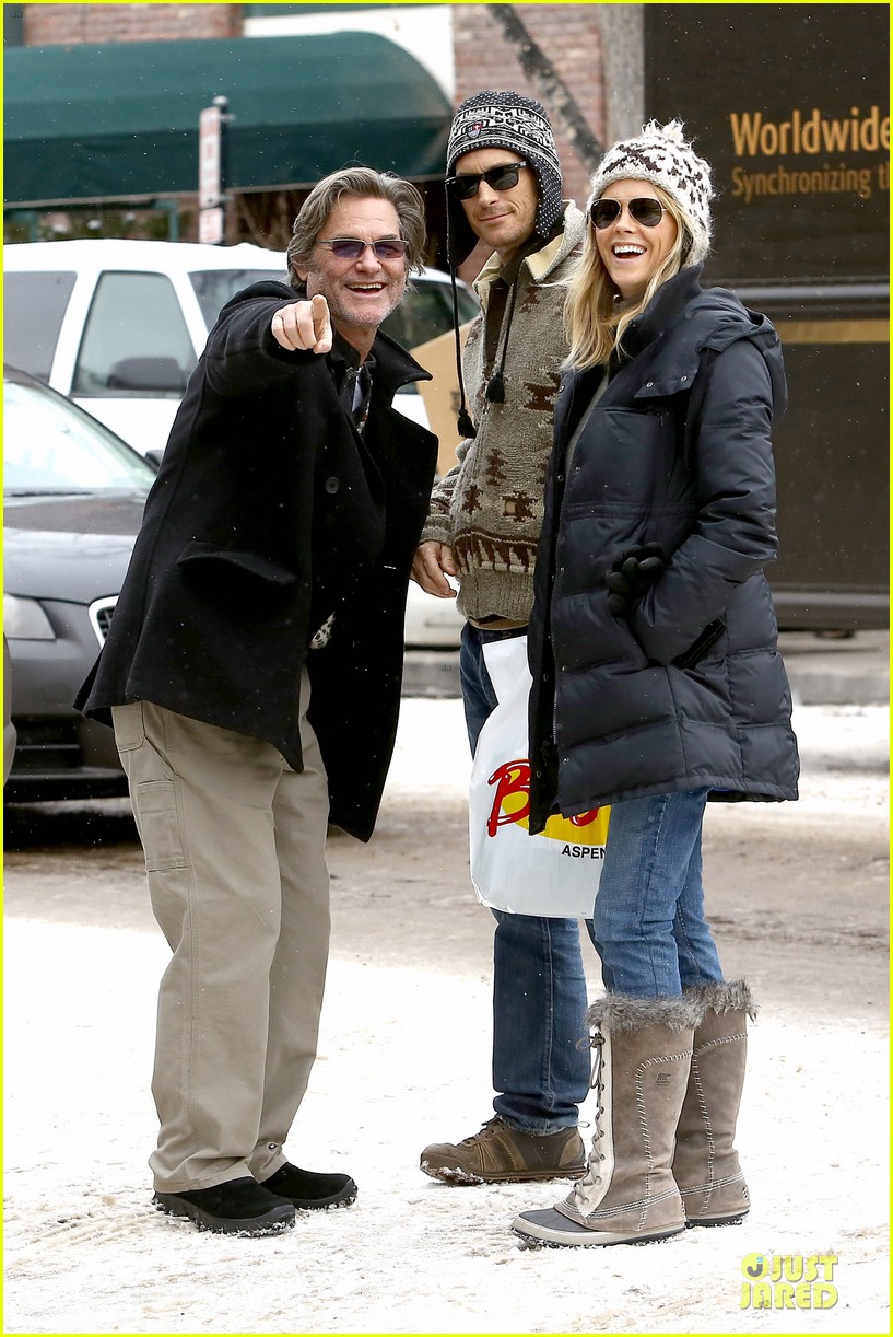 Goldie Hawn & Kurt Russell: Aspen Chat with Melanie Griffith!: Photo ...