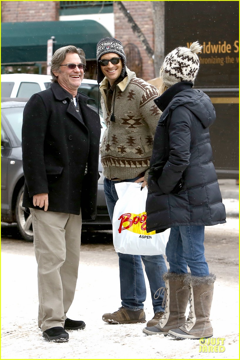 Goldie Hawn & Kurt Russell: Aspen Chat with Melanie Griffith!: Photo ...