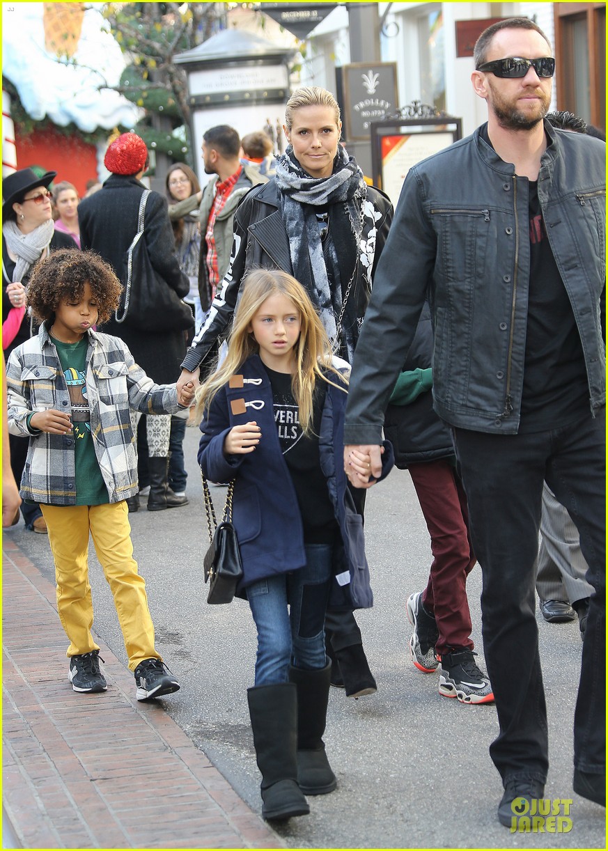 Heidi Klum Visits Santa Claus with the Kids!: Photo 3015976 | Celebrity ...