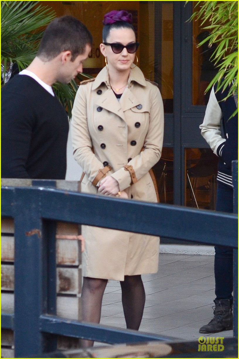 Katy Perry Rocks Purple Hair Braids For ITV Studios!: Photo 3010312 ...