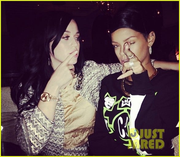 Katy Perry Parties with Rihanna, Is Her Lil Kitty Cat!: Photo 3002857 ...
