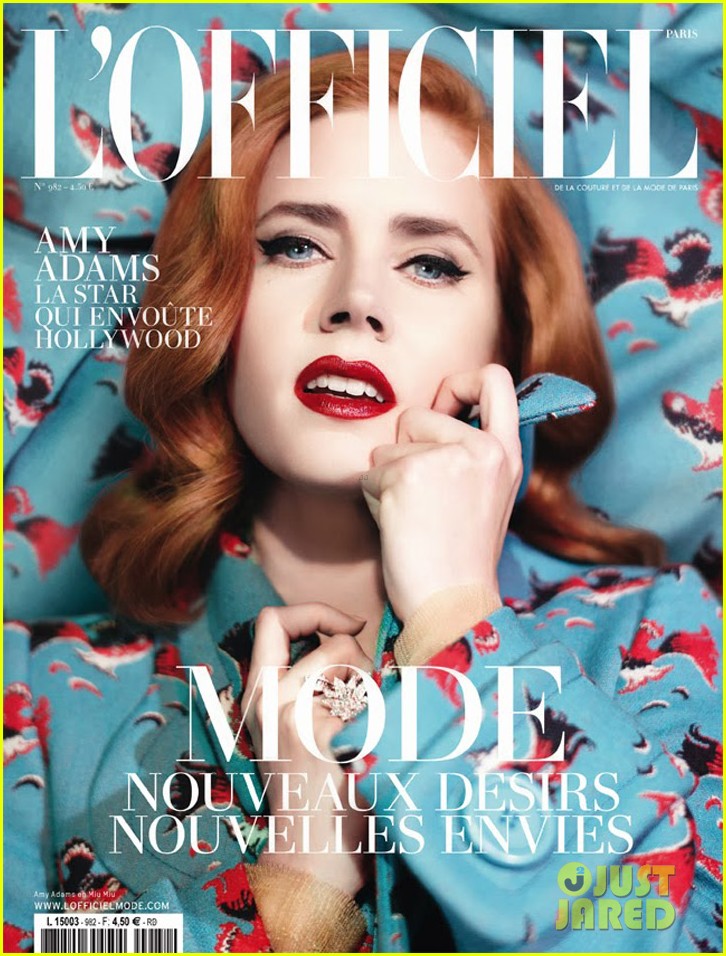 Amy Adams Covers 'L'Officiel' February 2014: Photo 3038521 | Amy Adams ...