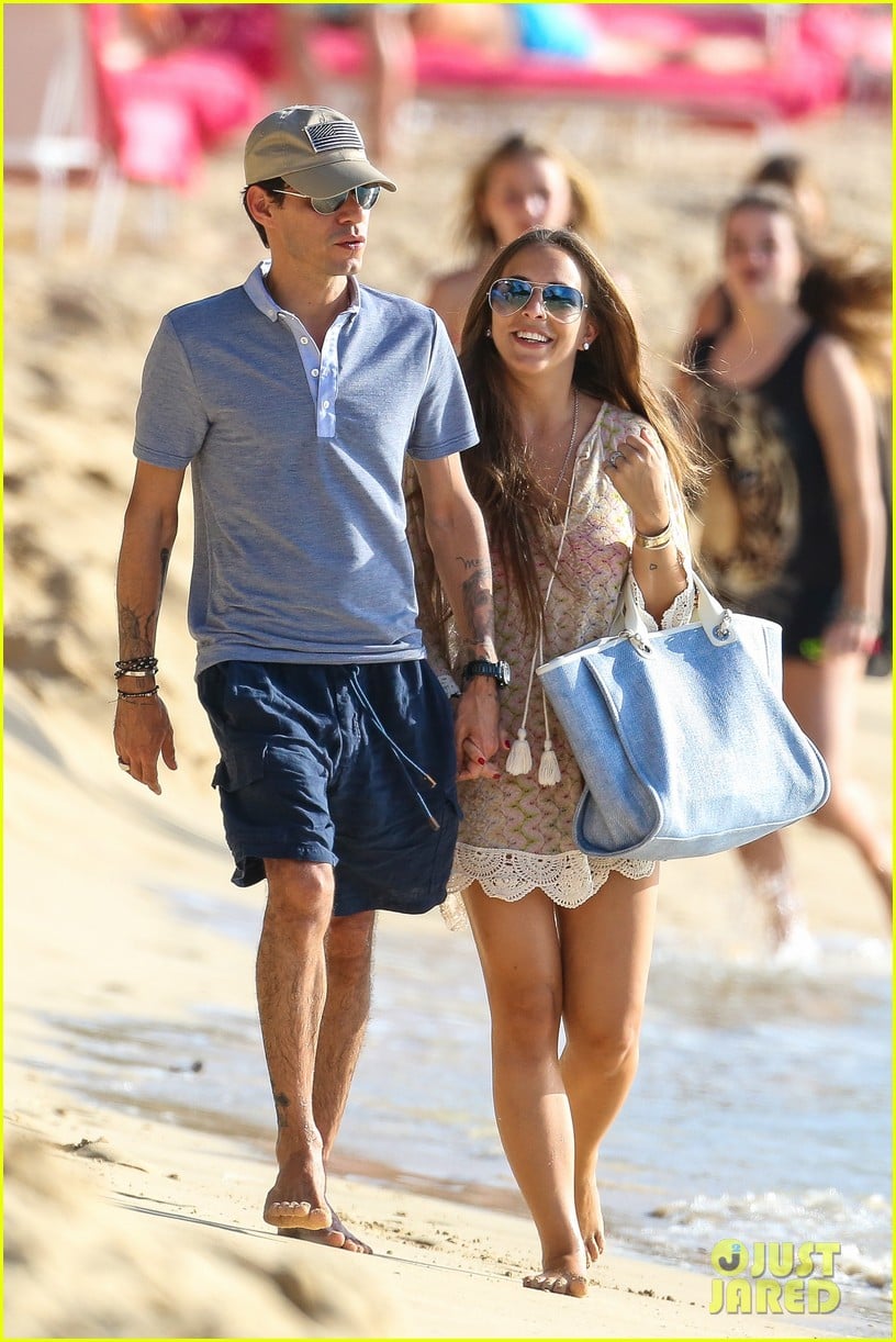 Marc Anthony & Chloe Green Spend New Year's Day in Barbados: Photo ...