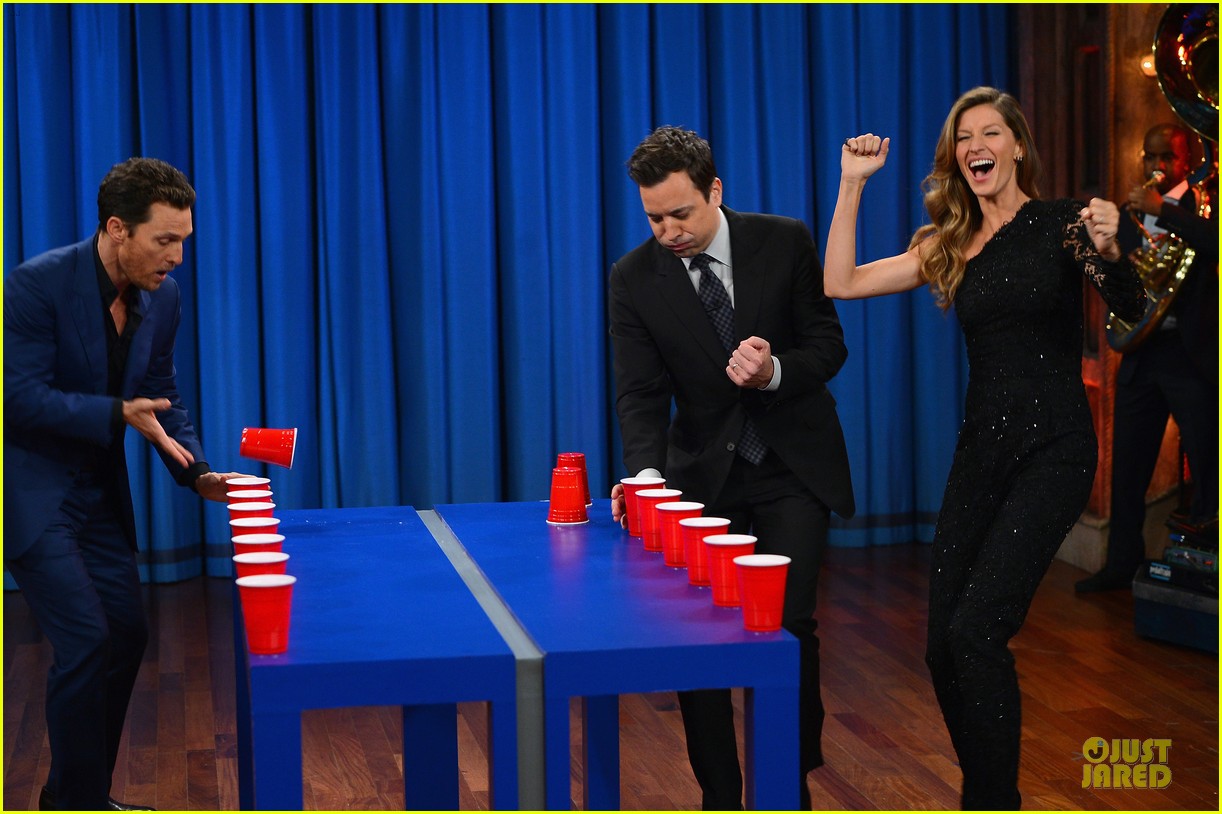 Gisele Bundchen & Matthew McConaughey: 'Jimmy Fallon' Guests!: Photo ...