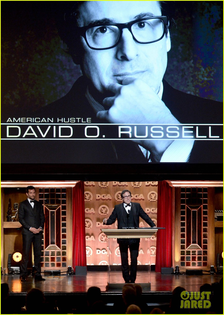 Bradley Cooper Honors David O. Russell at DGA Awards 2014!: Photo ...
