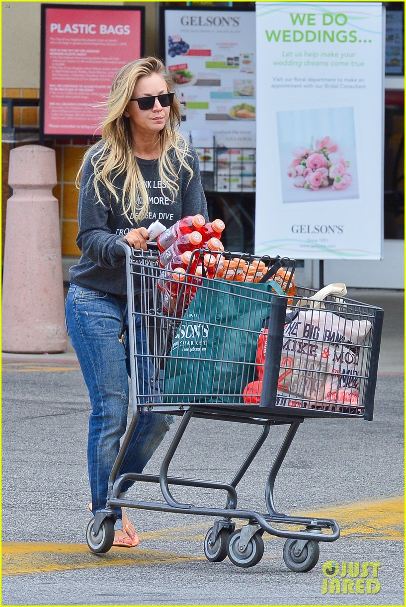 Photo: kaley cuoco drink less kiss more 01 | Photo 3036821 | Just Jared ...